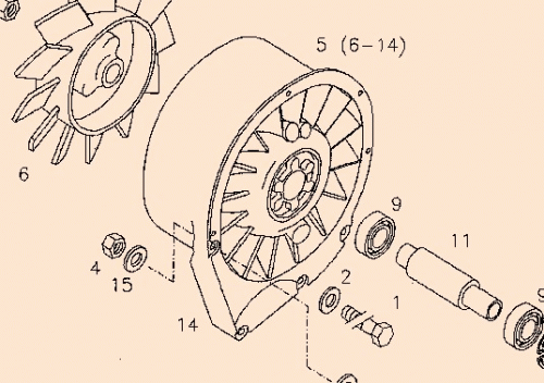 0415 3045 Lubricat. oil pump / 0223 1100-0415 4886-0423 0829-0423 1737 ...