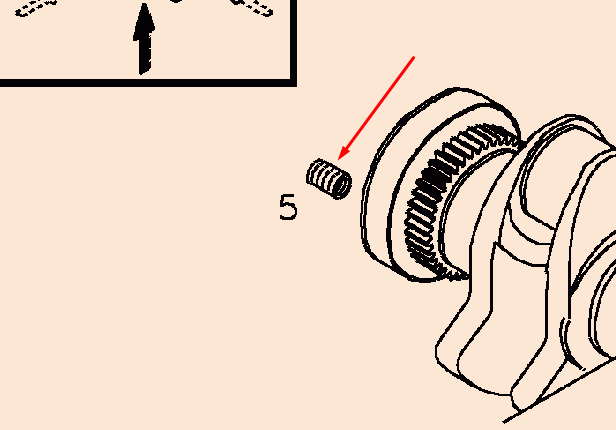 0117 2066 Threaded insert / TCD 6.1 Engine Parts